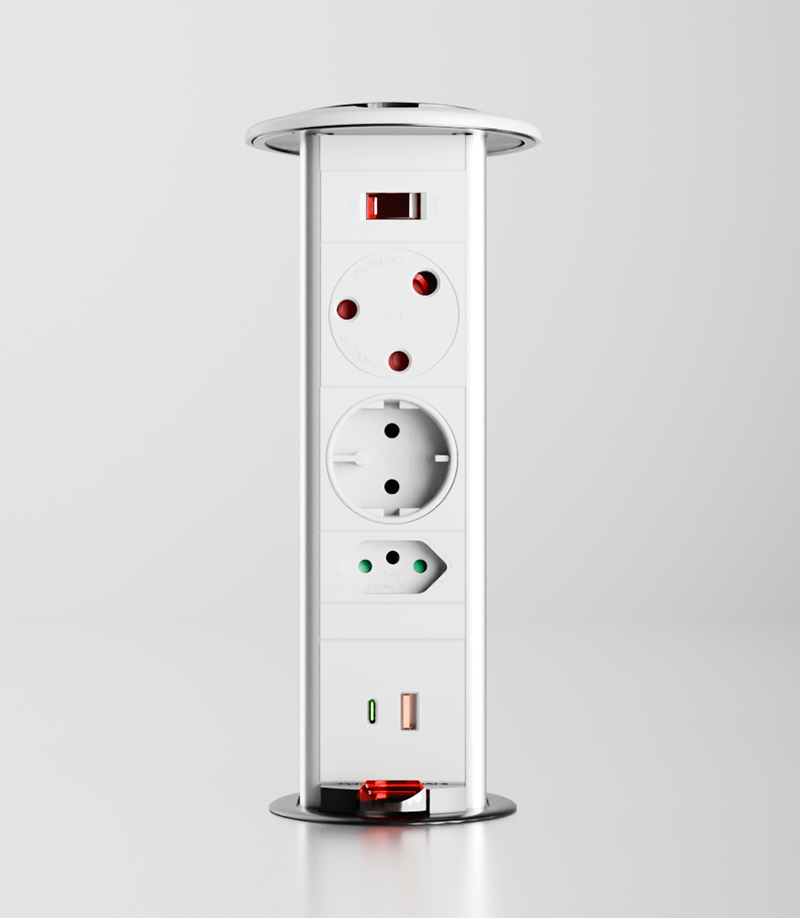 POWERDOCK 430 WITH A USB-A + USB-C CHARGER - Workplace