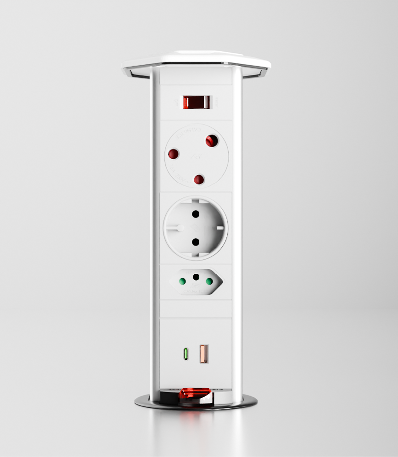 POWERDOCK 530 WITH USB-A & USB-C CHARGER - Workplace