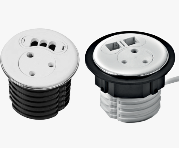 Punto 80mm Range Workstation Power Unit - Workplace